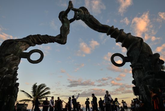 Quintana Roo Police Band Performs During Editorial Stock Photo - Stock ...