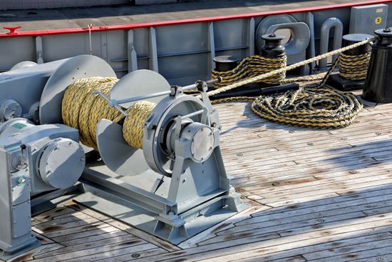 Ropes Pictured On Board Noosphere Rrs Editorial Stock Photo - Stock ...