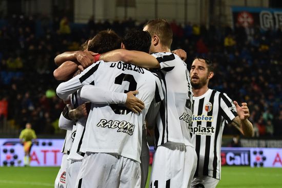 Players Ascoli Celerates After Scoring Goal Editorial Stock Photo ...