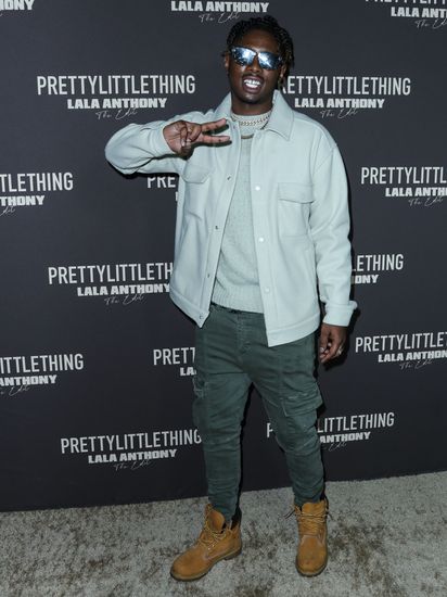 Actor Tj Atoms Arrives Prettylittlething La Editorial Stock Photo ...