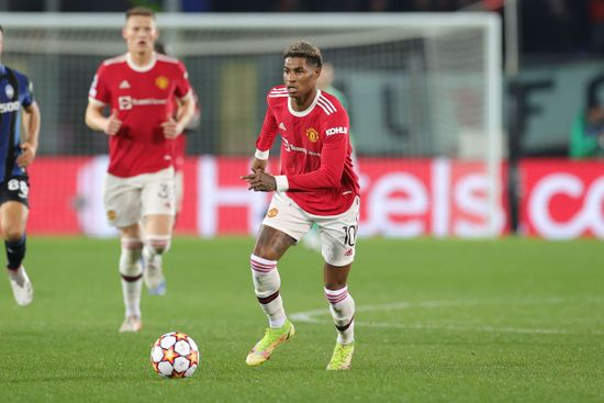 Marcus Rashford 10 Manchester United During Editorial Stock Photo ...