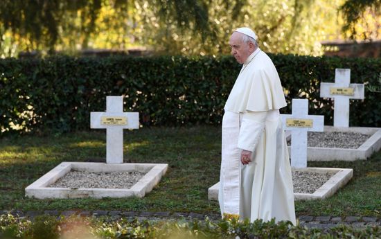 Pope Francis Celebrated Holy Mass Dead Editorial Stock Photo - Stock ...