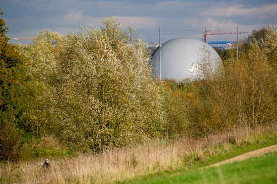 Slough Sewage Treatment Works On Banks Editorial Stock Photo - Stock ...