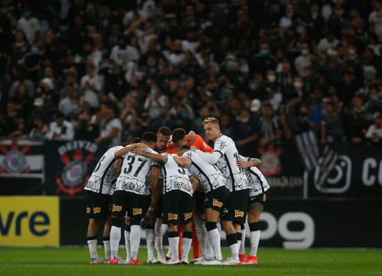 Corinthians Team Huddle Editorial Stock Photo - Stock Image | Shutterstock