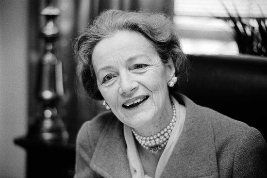 Millicent Fenwick 19101992 American Politician Diplomat Editorial Stock ...