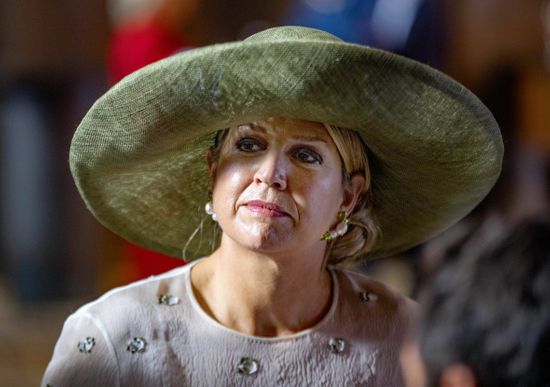 Queen Maxima Visited Dutch Pavilion Uae Editorial Stock Photo - Stock ...
