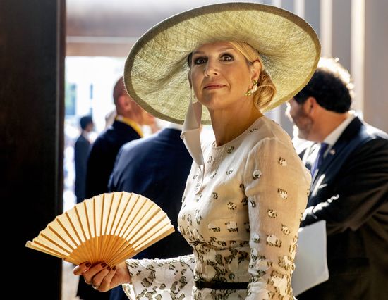 Queen Maxima Visited Dutch Pavilion Uae Editorial Stock Photo - Stock ...