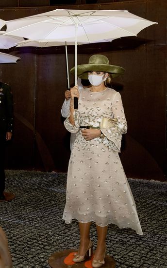 Queen Maxima Visited Dutch Pavilion Uae Editorial Stock Photo - Stock ...