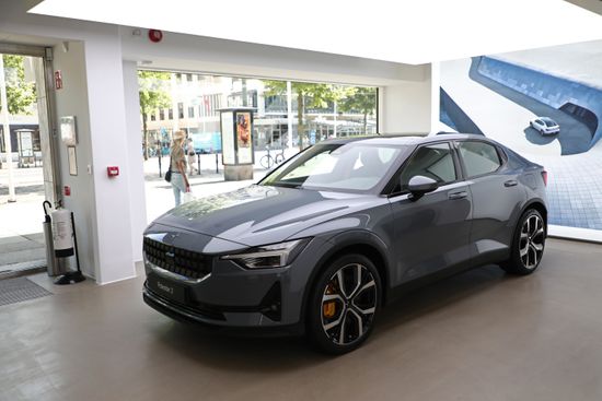 Polestar 2 Polestar Store Showroom Kungsportsavenyn Editorial Stock ...