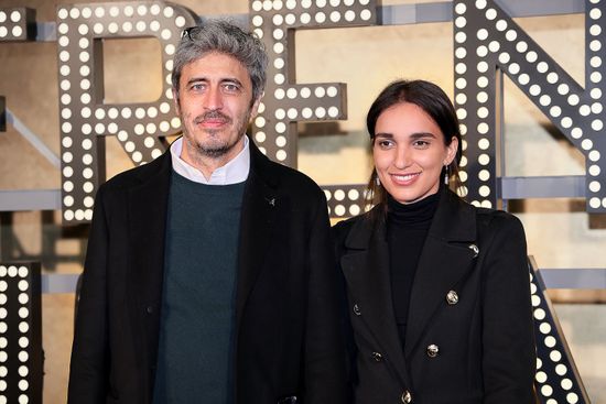 Pierfrancesco Diliberto Nabila Ben Chahed Editorial Stock Photo - Stock ...