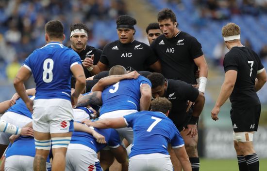 New Zealands Tupou Vaai Josh Lord Editorial Stock Photo - Stock Image ...