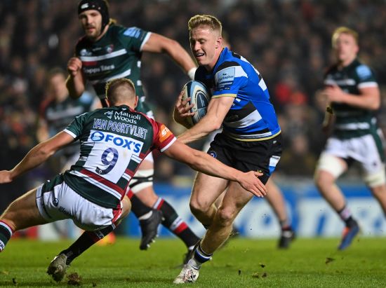 Ollie Fox Bath Rugby Takes On Editorial Stock Photo - Stock Image ...