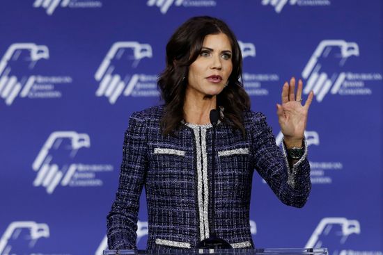 South Dakota Governor Kristi Noem Speaks Editorial Stock Photo - Stock ...