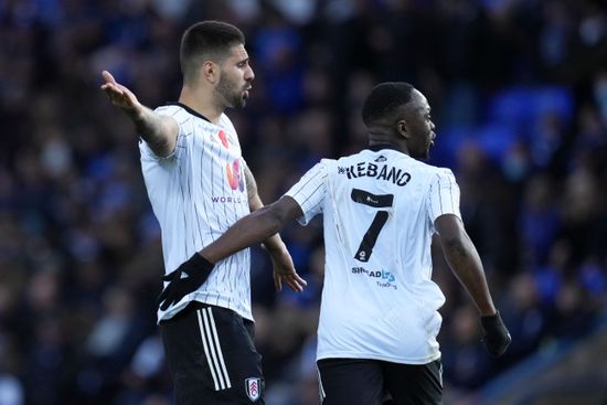 Neeskens Kebano Fulham 7 Shouts Neeskens Editorial Stock Photo - Stock ...