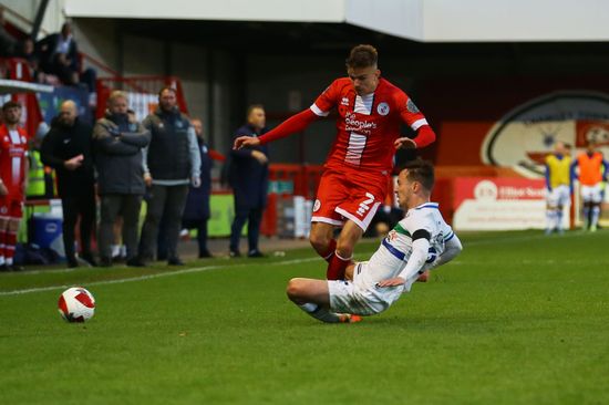 Archie Davies Crawley Town Lee Tranmere Editorial Stock Photo - Stock ...