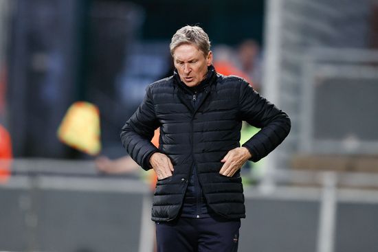 Essevees Head Coach Francky Dury Pictured Editorial Stock Photo - Stock ...