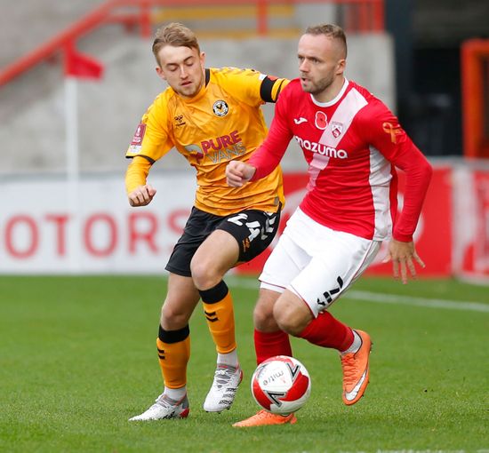 Jake Cain Newport County Ryan Mclaughlin Editorial Stock Photo - Stock ...