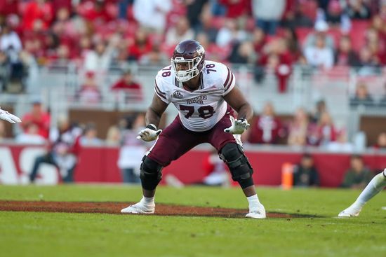 Scott Lashley 78 Bulldog Offensive Lineman Editorial Stock Photo ...
