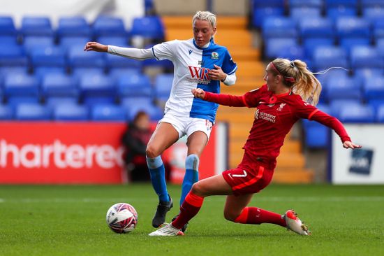Blackburn Rovers Ladies Forward Farah Crompton Editorial Stock Photo ...