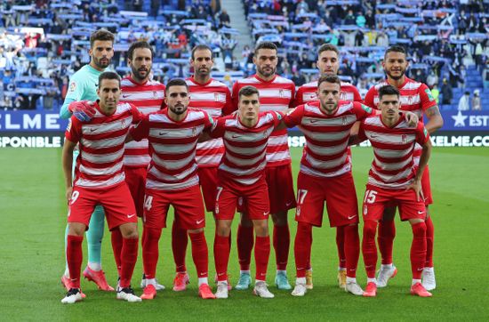 Granada Team During Match Between Rcd Editorial Stock Photo - Stock ...