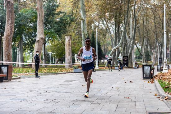 Chele Dechasa Ethiopia Seen Action During Editorial Stock Photo - Stock ...