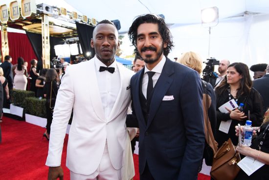 Mahershala Ali Dev Patel Arriving On Editorial Stock Photo - Stock ...
