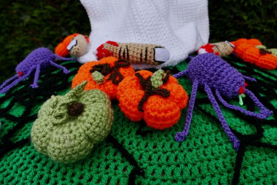 Post Box Topper Knitted Halloween Has Editorial Stock Photo - Stock ...