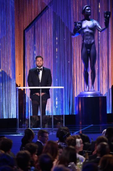 Jonah Hill Presents Outstanding Performance By Editorial Stock Photo ...
