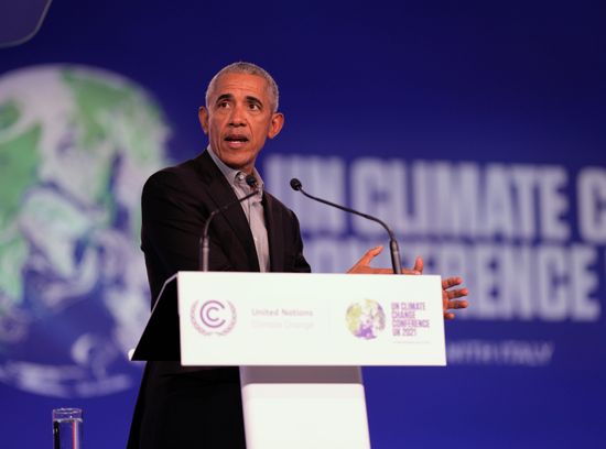 Former Us President Barack Obama Speaks Editorial Stock Photo - Stock ...