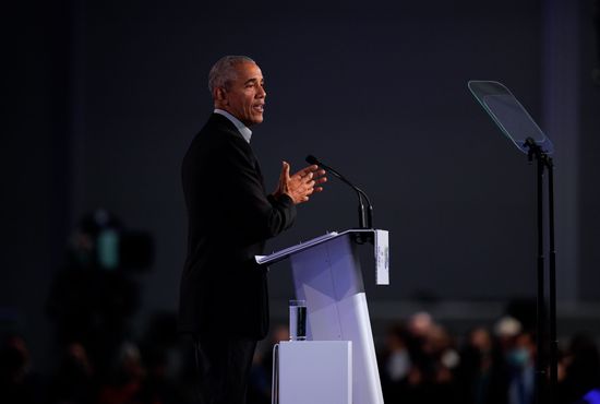 Former Us President Barack Obama Speaks Editorial Stock Photo - Stock ...