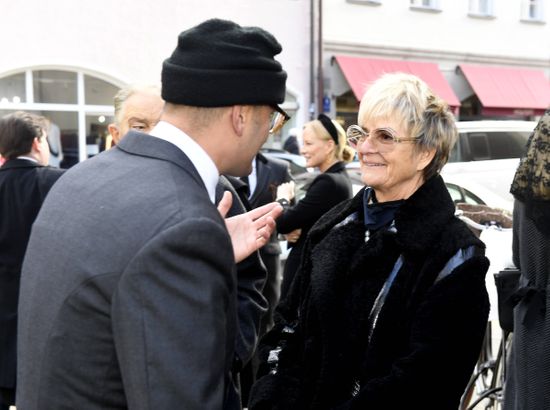 Gloria Thurn Taxis Her Albert Thurn Editorial Stock Photo - Stock Image ...
