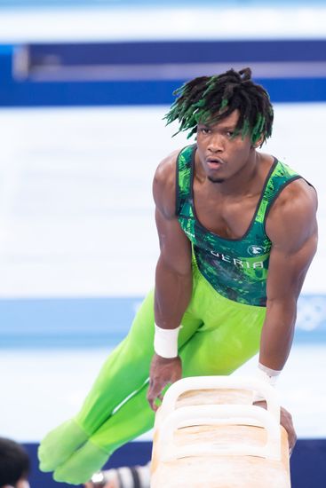 Uche Eke Nigeria Performs On Pommel Editorial Stock Photo - Stock Image ...