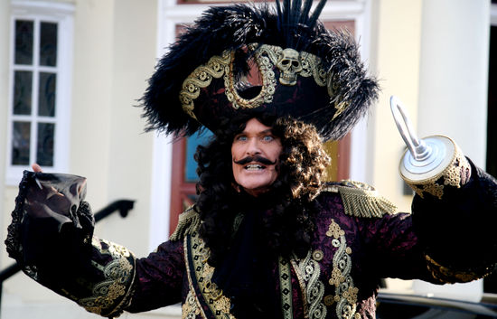 David Hasselhoff Captain Hook Editorial Stock Photo - Stock Image ...