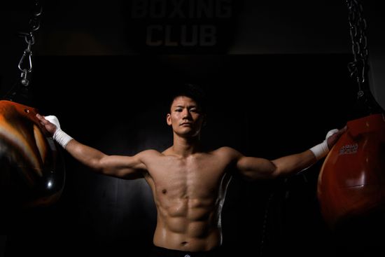 Japanese Boxer Takeshi Inoue Poses Photograph Editorial Stock Photo ...