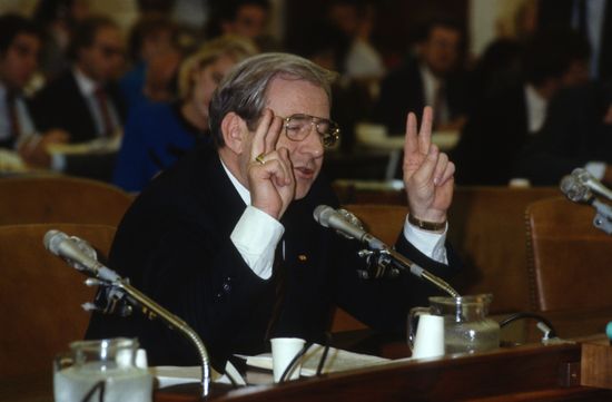 Televangelist Religious Leader Reverend Jerry Falwell Editorial Stock ...