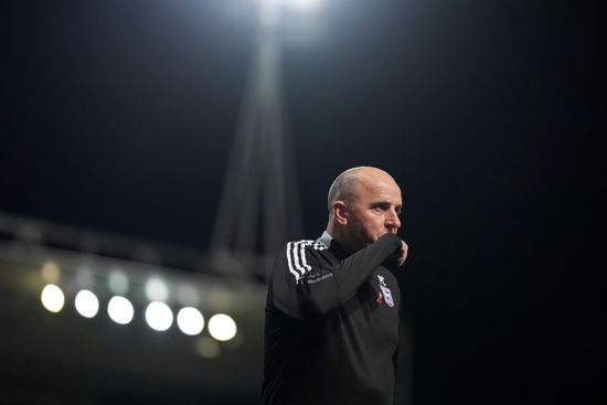 Ipswich Town Manager Paul Cook Editorial Stock Photo - Stock Image ...