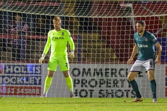 Christian Dibble 21 Wrexham During National Editorial Stock Photo ...