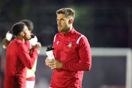 Shaun Brisley 4 Wrexham During National Editorial Stock Photo - Stock ...