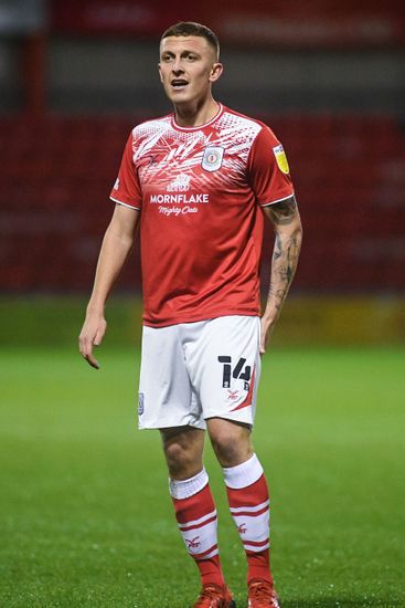 Crewe Alexandra Midfielder Oliver Finney 14 Editorial Stock Photo ...