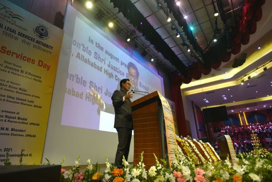 Union Minister Kiren Rijiju Addressing Gathering Editorial Stock Photo ...