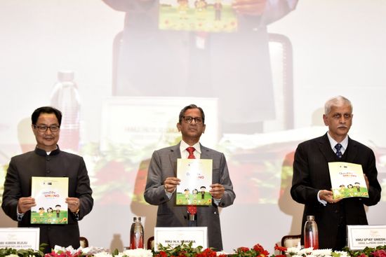 Chief Justice India Justice N V Editorial Stock Photo - Stock Image ...