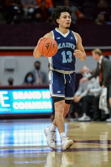 Maine Black Bears Guard Lechaun Duhart Editorial Stock Photo - Stock ...