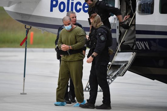 Mostafa Baluch Escorted Back Nsw Landing Editorial Stock Photo - Stock ...