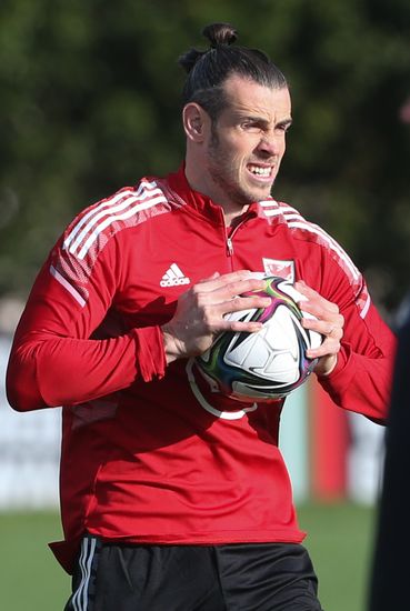 Wales Gareth Bale During Training Session Editorial Stock Photo - Stock ...