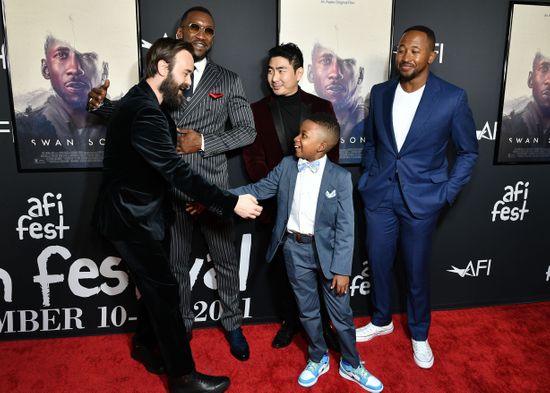 Benjamin Cleary Mahershala Ali Lee Shorten Editorial Stock Photo ...