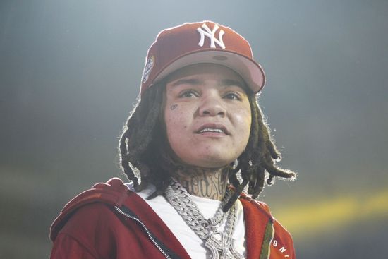 Brooklyn Female Rapper Young Ma Performs Editorial Stock Photo - Stock ...