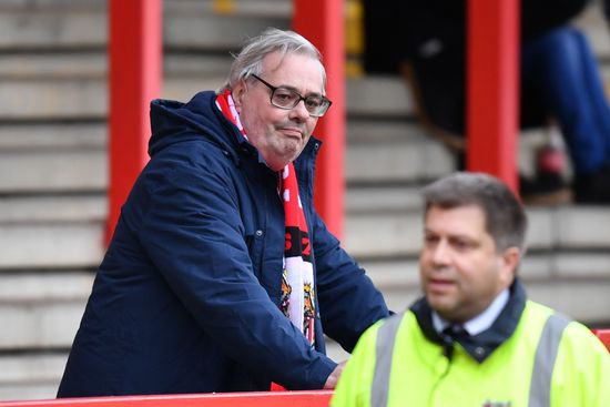 Stevenage Fan During Stevenage Vs Mansfield Editorial Stock Photo ...