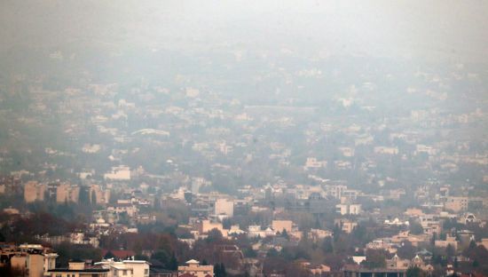 Smog Obscures Buildings Tehran Iran 13 Editorial Stock Photo - Stock ...