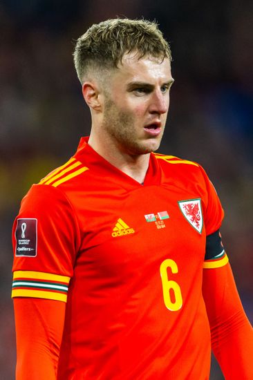 Wales Defender Joe Rodon 6 Action Editorial Stock Photo - Stock Image ...