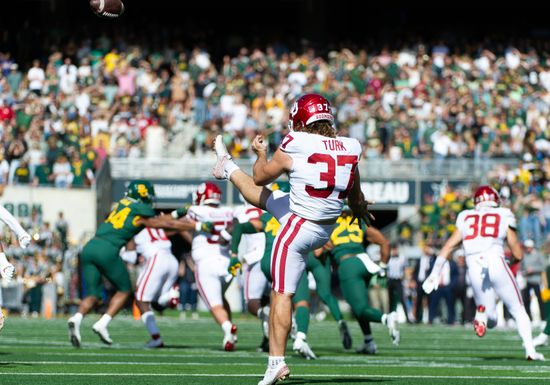 Oklahoma Sooners Punter Michael Turk 37 Editorial Stock Photo - Stock ...